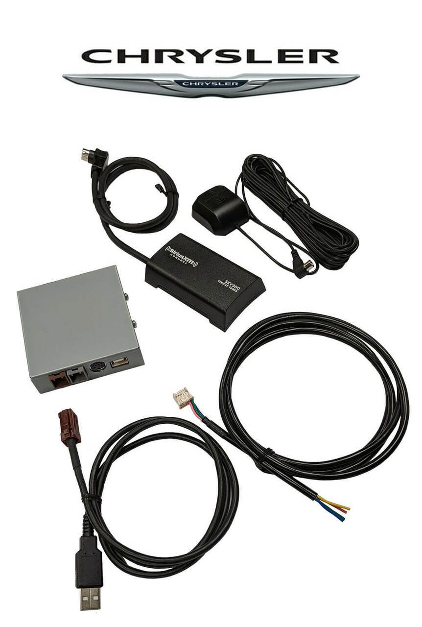 2016 - 2017 Chrysler 500X SiriusXM Radio Factory Stereo Kit - With ...