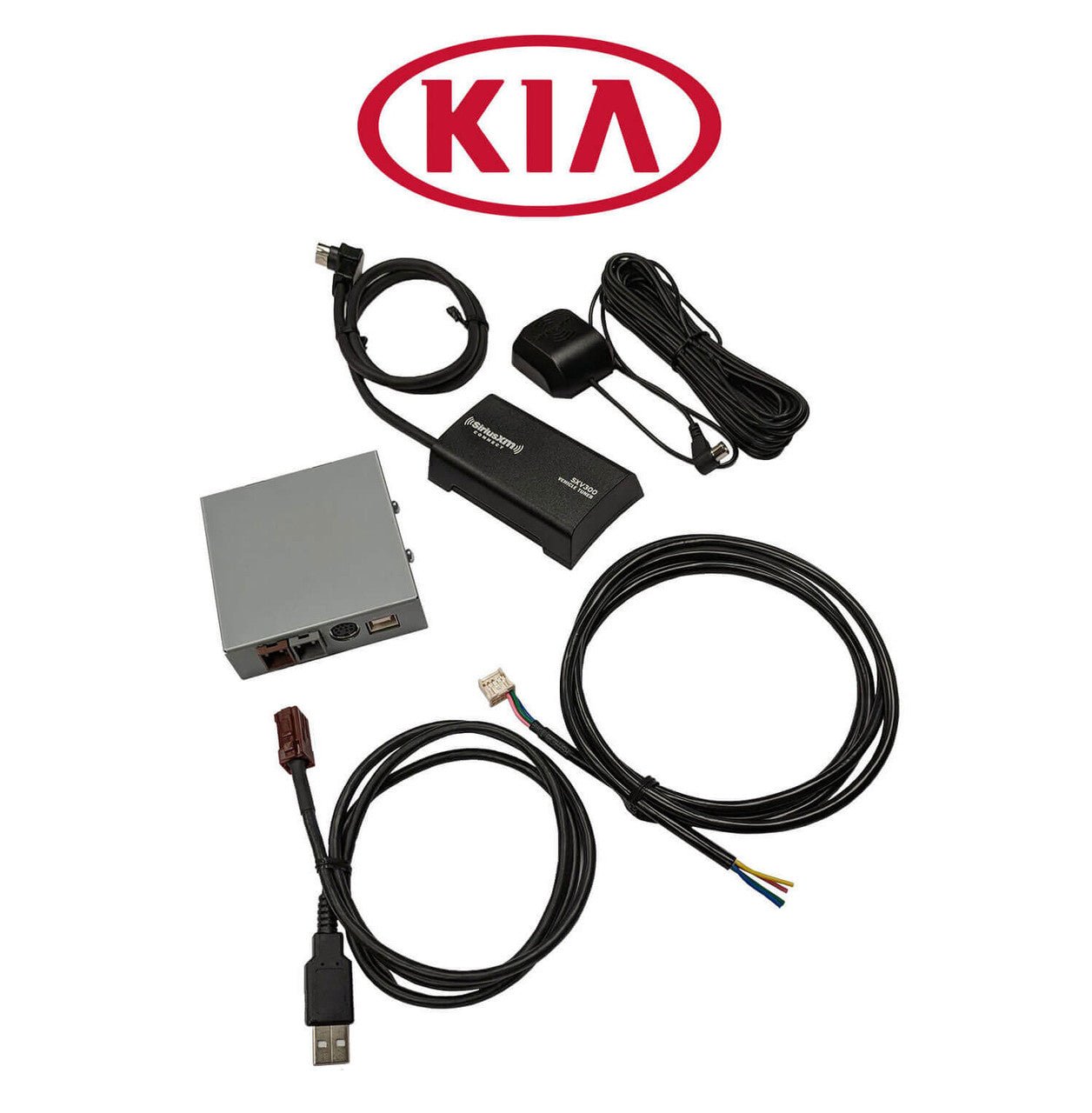2019 - 2021 KIA Forte SiriusXM Radio Factory Stereo Kit - With Factory USB